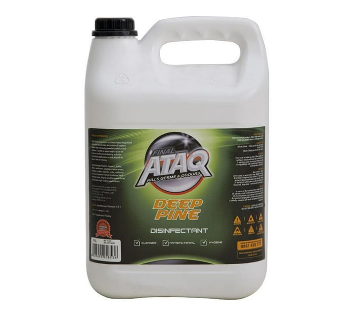 Someone’s in a Makro FINAL ATAQ Deep Pine Disinfectant 5L Mood