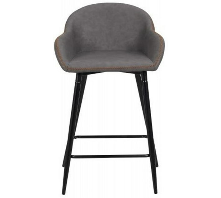 Jost Foam Bar Stool (Finish Colour - Grey, DIY(Do-It-Yourself)) | Makro