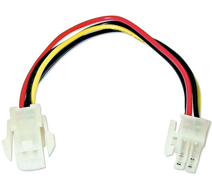 Lindy CAB-PWR-4-4WAY Power Plug (Black) | Makro