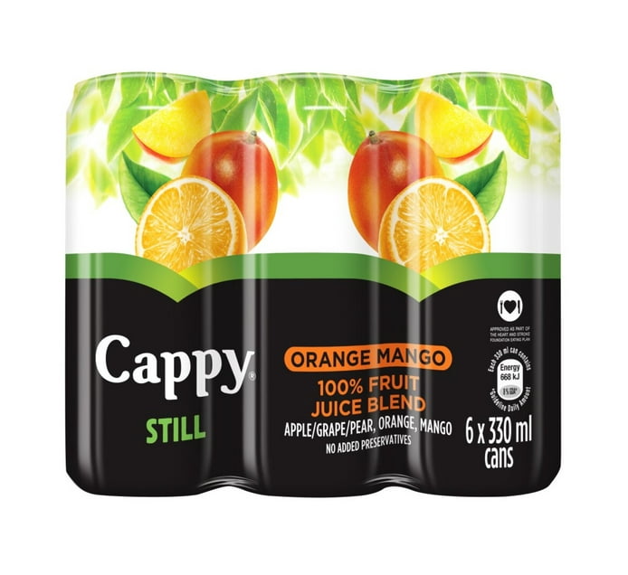 Cappy Fruit Juice Orange Mango (6 x 330ml) | Makro