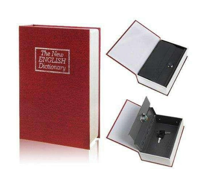 Someone’s in a Makro Book Safe Large Red Mood