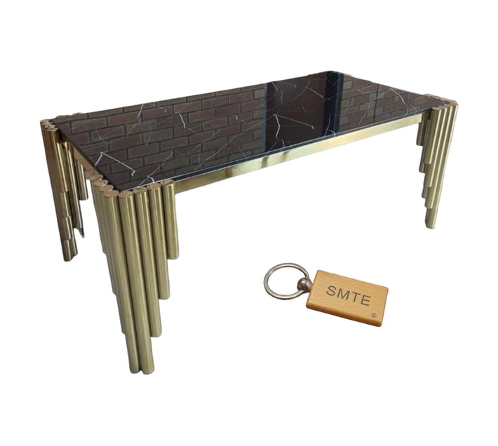 Someone’s in a Makro SMTE - Marble Dining Room Table - Black + Smte Keyring Mood