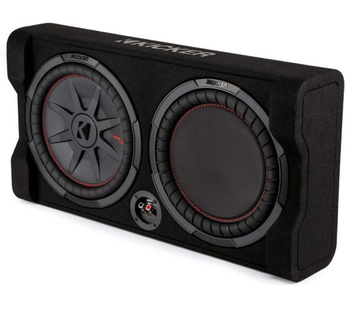 Kicker 48TRTP102 Subwoofer Kick Panel Rectangular Car Speaker (800 W ...