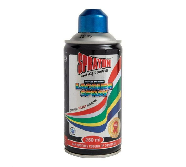 Someone’s in a Makro Sprayon - Metallic Spray Paint Grotto Blue 250Ml Mood