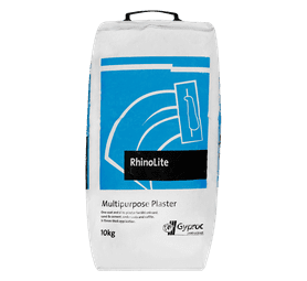 Gyproc RhinoLite Natural Plus Plaster 40 kg Builders | Building ...