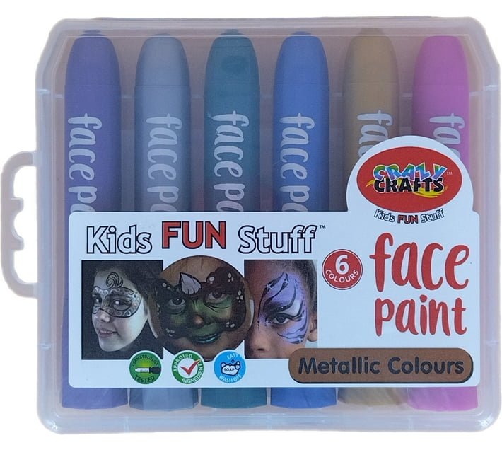 HEALTHY LIFE PRODUCTS METALLIC FACE PAINT (Set of 1, Multicolour) | Makro