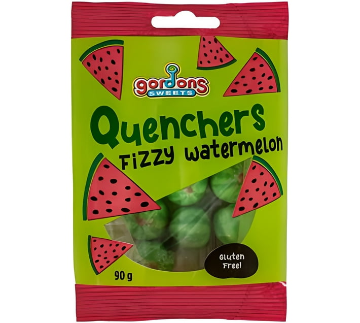 Gordons Sweets Sweet Candy Quenchers w/melon 90g Pouch (48 x 90 g) | Makro