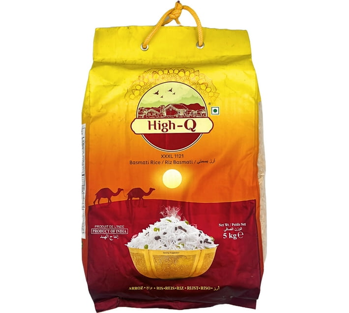 High-Q Basmati Rice 1121 Banskati Rice (Long Grain) (5 kg) | Makro