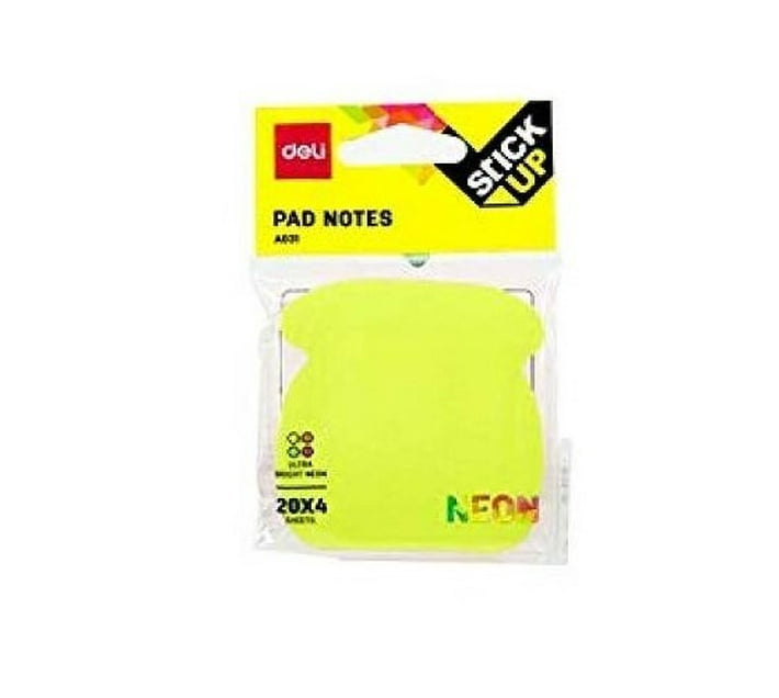 Someone’s in a Makro Deli Neon Shaped Sticky Notes Pad 80 Sheet - A031 ...