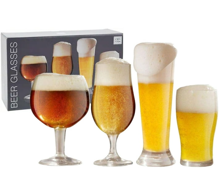 Eco Lifestyle (Pack of 4) CC7000700 Beer Glass Set | Makro
