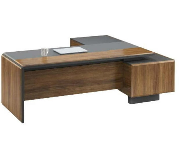 GOF Furniture 2 Executive Desk Engineered Wood Office Table | Makro