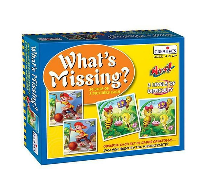 Creatives What's Missing? Spot The Difference Game | Makro