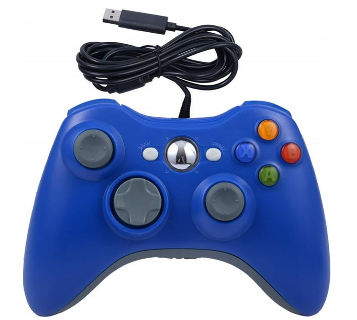 Someone’s in a Makro Xbox 360 USB Wired Computer Controller Blue Mood