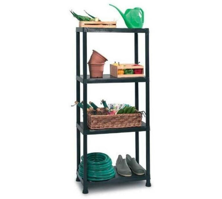 KIS, by Keter Plus 60-4 Iron Rack Shelf For Living Room & Bedroom | Makro