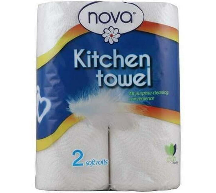 Buy Nova Kitchen Paper Towels 50 Sheet (2 Ply, 50 Sheets) in Bulk ...