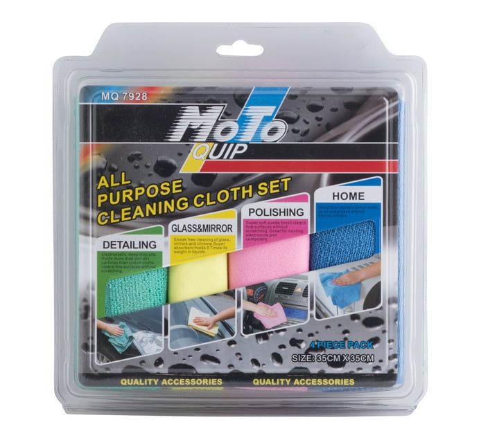 Moto Quip Microfibre Cloths 10-Pack | Makro