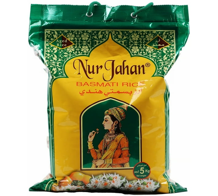 Nur Jahan Basmati Rice Raw Rice (Long Grain, Raw) (5 kg) | Makro