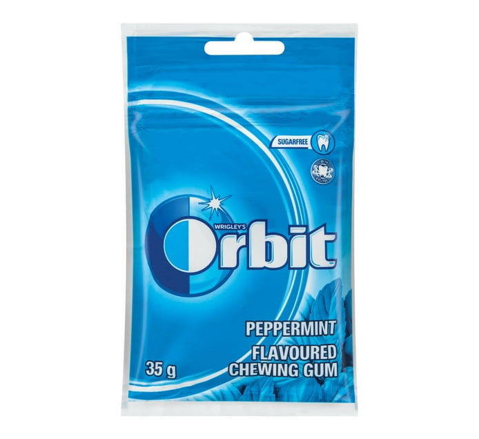 Someone’s in a Makro Orbit Sugar Free Gum Refill Pack Peppermint (22 x ...