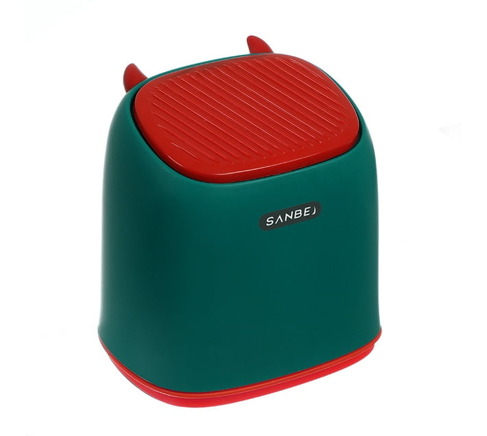 LM 2L Mini Slim Step Trash Can Waterproof with Removable Inner Bucket ...