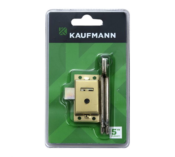 Someone’s in a Makro Kaufmann - Lock Cupboard 50Mm Brass 2 Lever - 12 ...