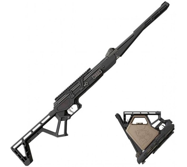 Black Bunker BB Ball Air Gun Single ActionTrigger (5 mm, Black) | Makro