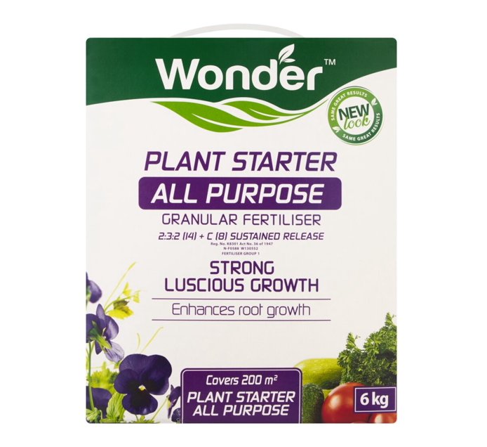 Someone’s in a Makro Wonder 6 kg Fertilizer Plant Starter Mood