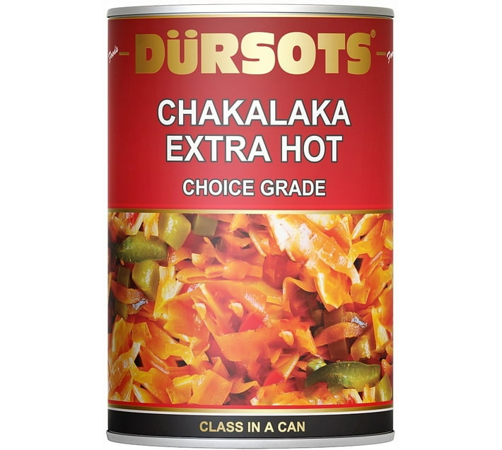 Dursots Dürsots Chakalaka Extra Hot 12 x 410g Chilli (410 g, Pack of 12 ...