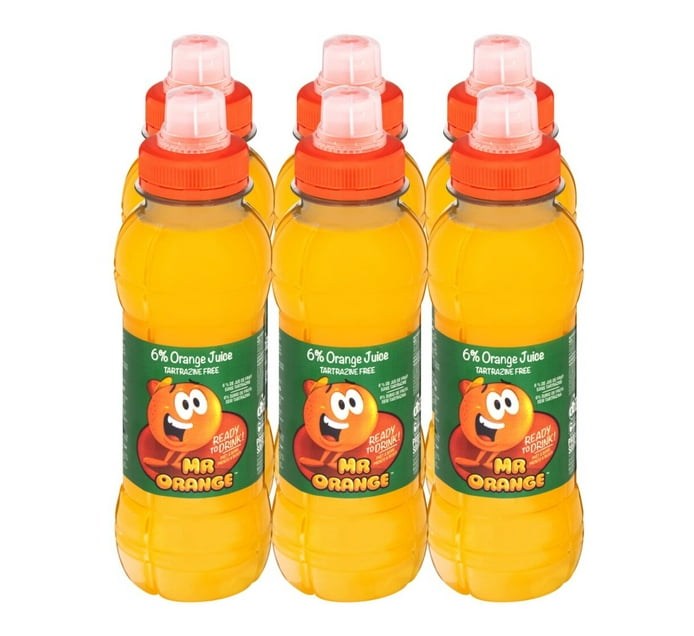 Mr Orange 6% Squash Rtd (6 x 300ml) | Makro