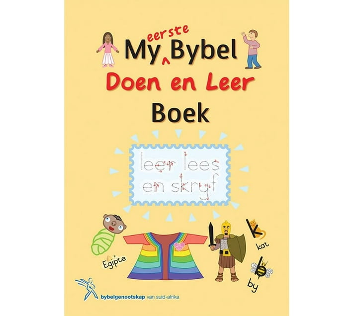 My eerste Bybel doen en leer boek : Basiese geletterdheid deur middel ...