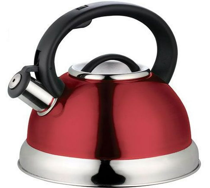 Condere kettle Red Stainless Steel Whistling Kettle 3 L Electric Kettle ...