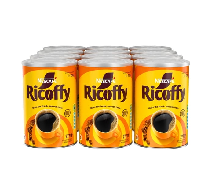 Buy Nescafe Ricoffy Coffee (12 x 750g) in Bulk | Makro Business