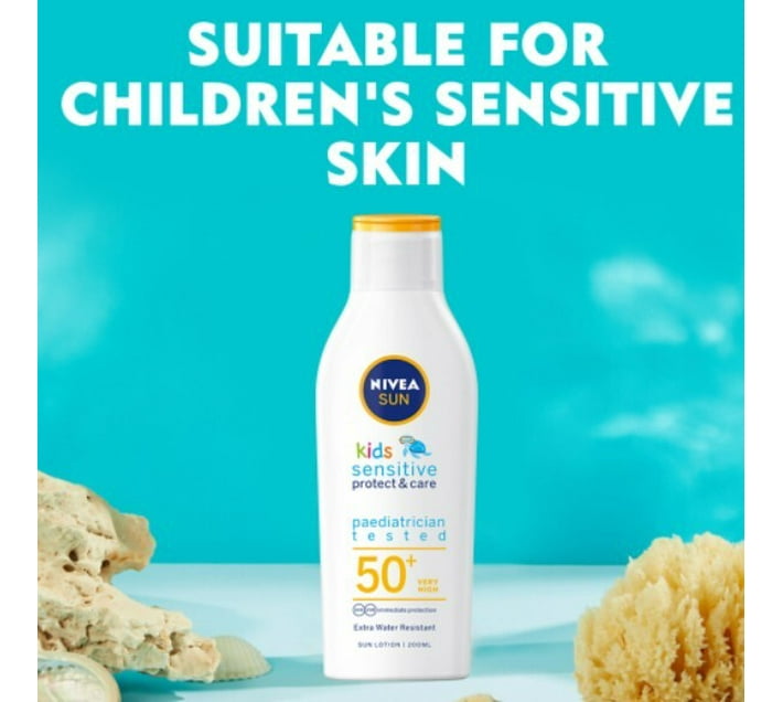 Buy Nivea Sunscreen - SPF 50 Kids Sun Lotion (200 ml) in Bulk | Makro ...