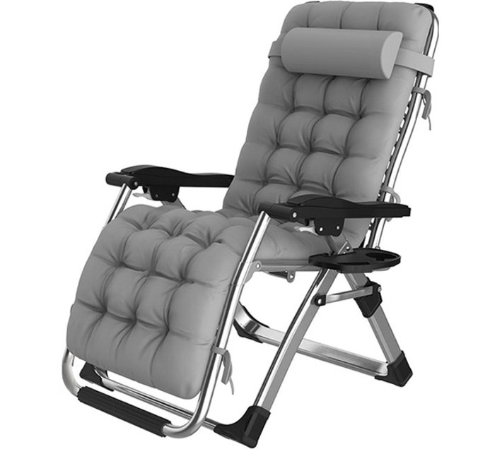 TOXIYA WC-1 Metal Living Room Chair (Finish Colour - White, Pre ...