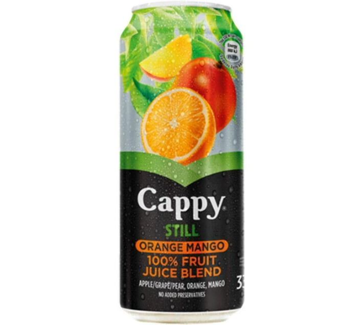 Buy Cappy Mango Orange 100% Fruit Juice Blend (24 x 300 ml) in Bulk ...