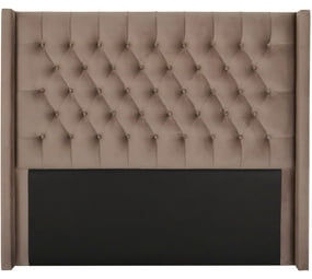 Lifestyle Home Custom Shaped Headboard - Queen (Brown) | Makro