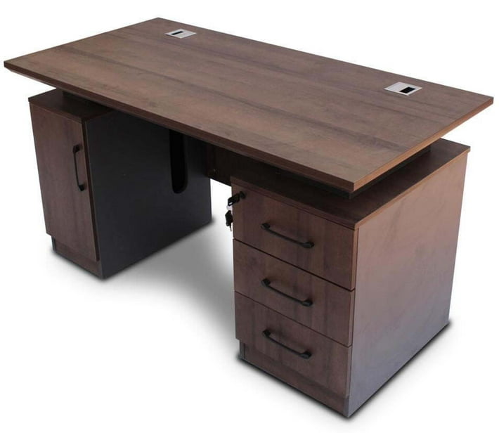 GOF Furniture Morey Study Desk Engineered Wood Study Table (Free ...