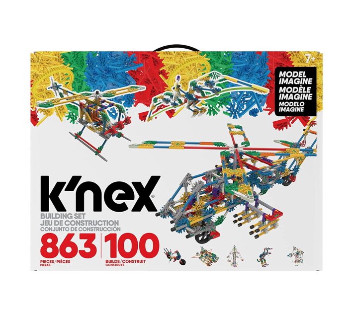 Someone’s in a Makro Knex - 100 Model Imagine Building Set - 863 Pieces Mood