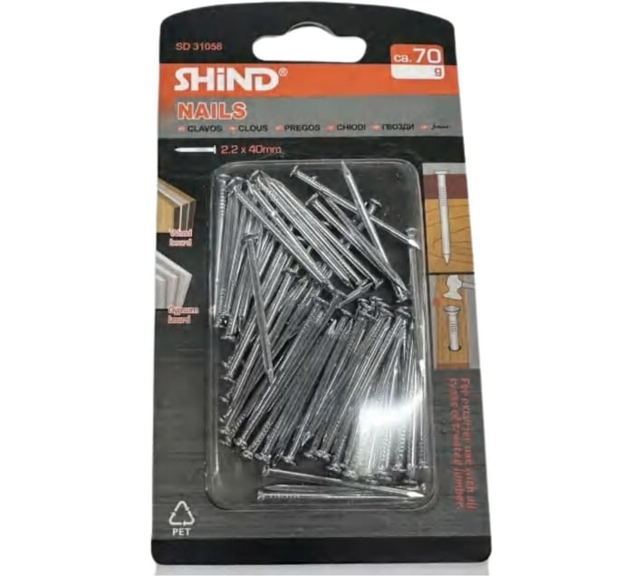 Shind 4 cm Common Nails (Pack of 1) | Makro