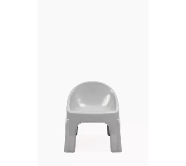 oma Bumper Chair Stool (Grey, Pre-assembled) | Makro