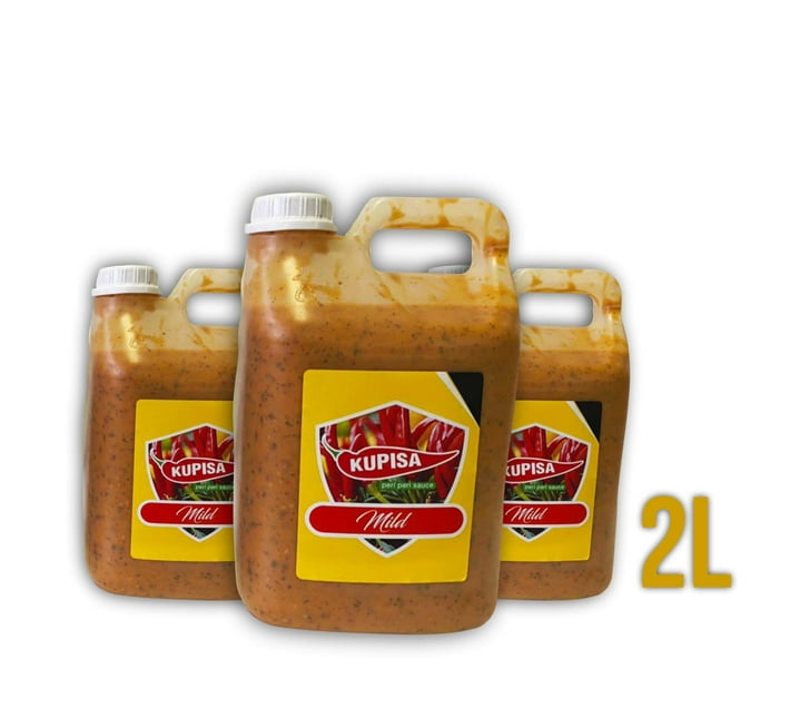 Kupisa Peri-Peri Mild Sauce (1 x 2L) | Makro