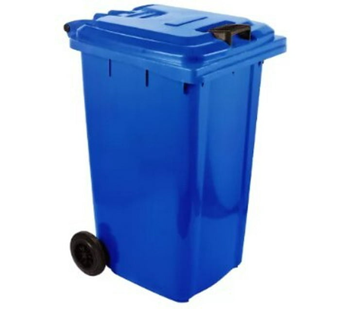 Buy SABS Approved Wheelie Bin 240L Plastic Dustbin (Blue) in Bulk ...
