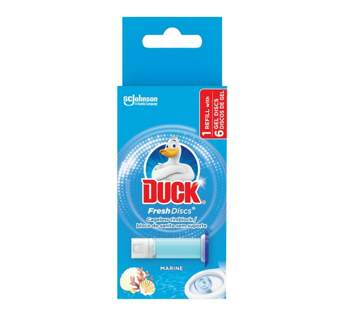 Buy Duck Fresh Discs Marine Gel Toilet Cleaner 6 Wipes in Bulk | Makro ...