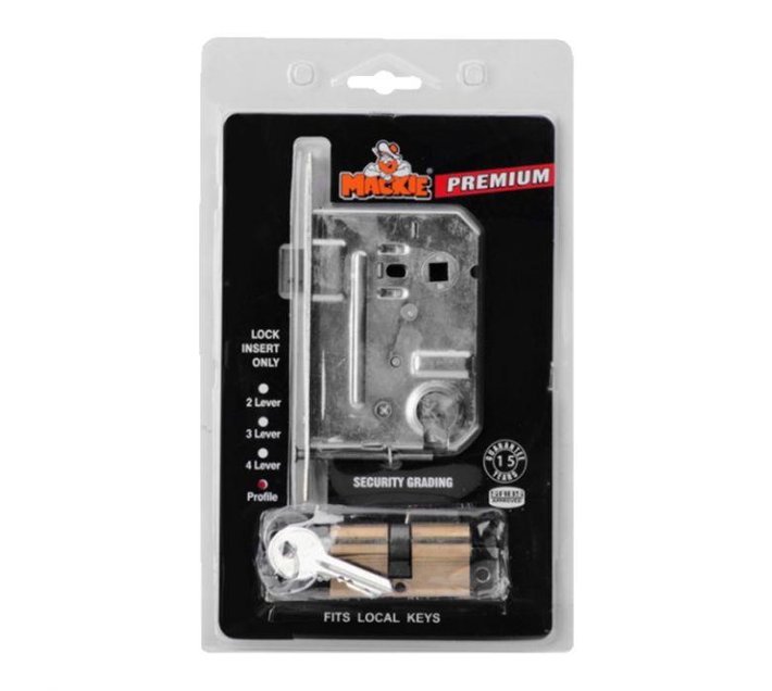 Someone’s in a Makro Mackie - Lock Body Profile Cylinder Brass - 2 Pack ...