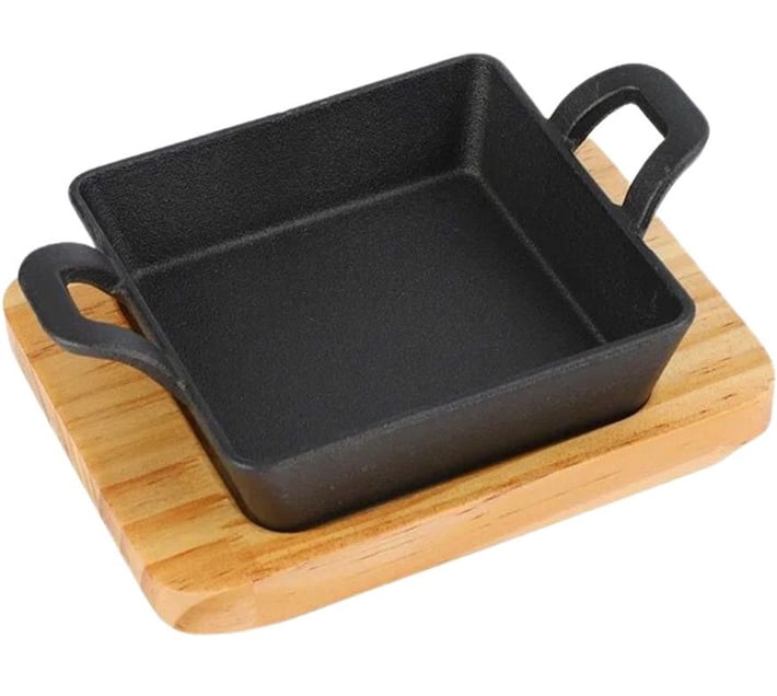 World Pan 3 L capacity (Cast Iron, Non-stick, Induction Bottom) | Makro