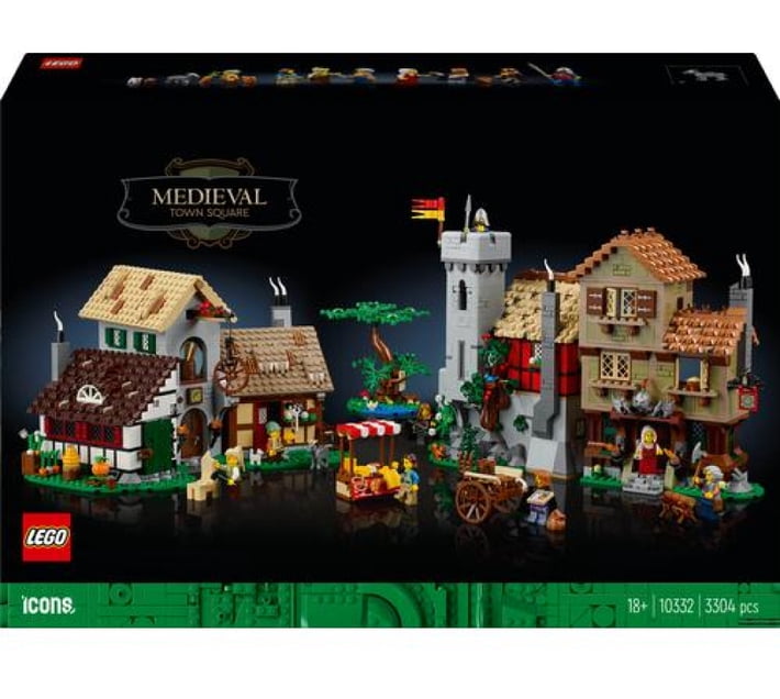 Lego Medieval Town Square (Beige) | Makro