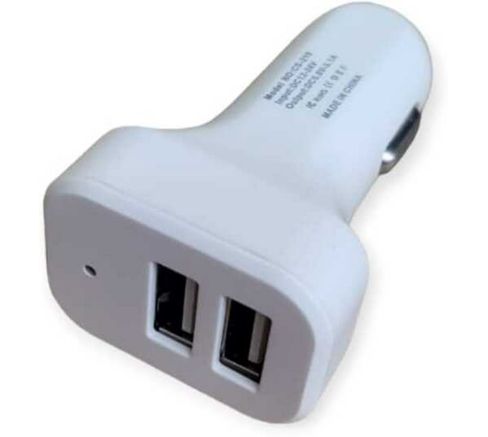 Treqa 3.1 A Multiport Mobile Charger with Detachable Cable (White) | Makro