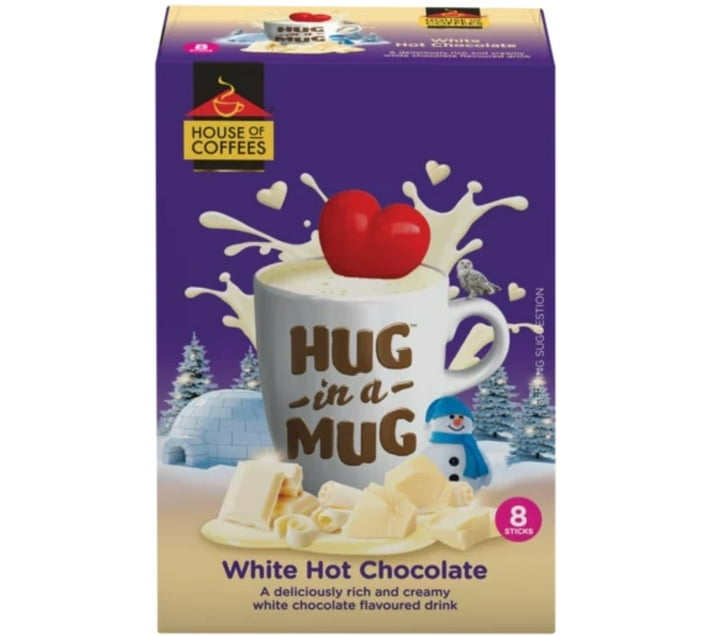 Hug In A Mug JL045 Instant Coffee (Chocolate Flavoured, 8 x 192 g) | Makro
