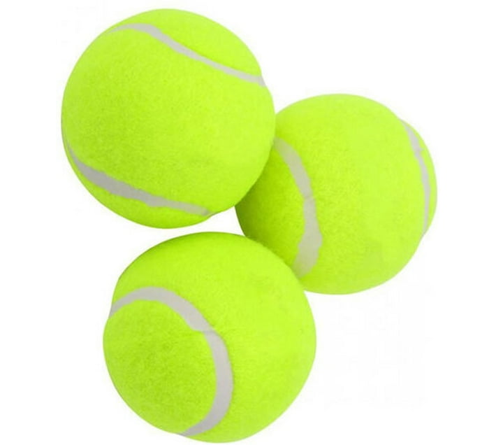 Generic 3-Pack Of Durable Tennis Balls Tennis Ball | Makro