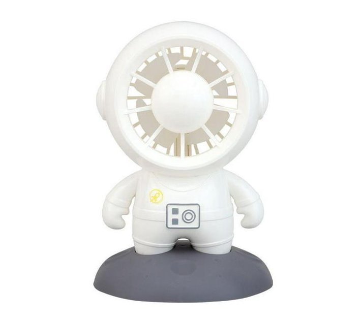 Someone’s in a Makro Mini handheld fan, astronaut shape rechargeable ...