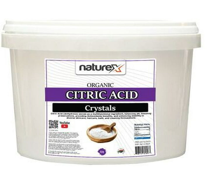 Naturex Citric Acid Crystals 1L (1 L) | Makro